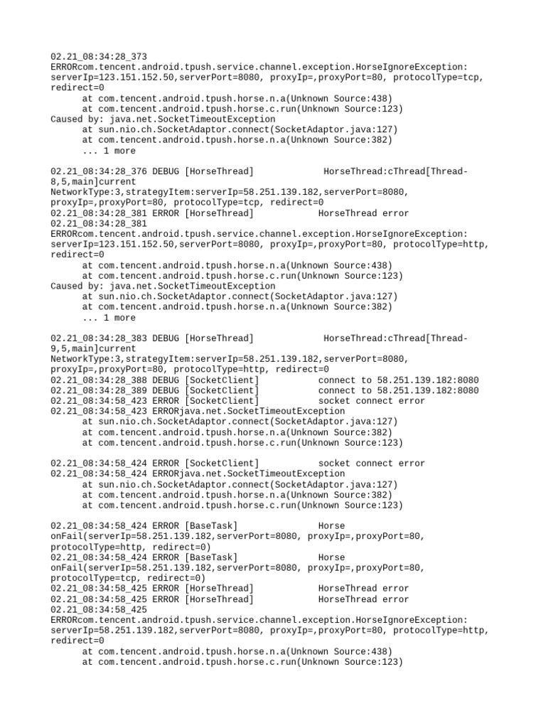 log-20240221_0837_1 | PDF | Thread (Computing) | Computer Engineering