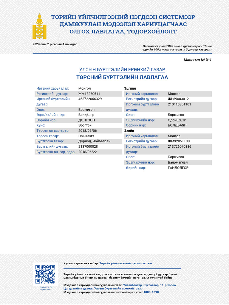 NbI8Ko Emongolia | PDF