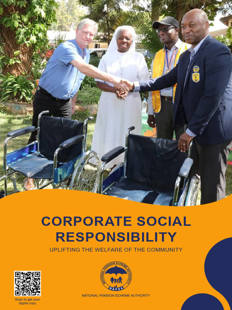 Napsa CSR Brochure 2023 | PDF | Welfare | Corporate Social Responsibility