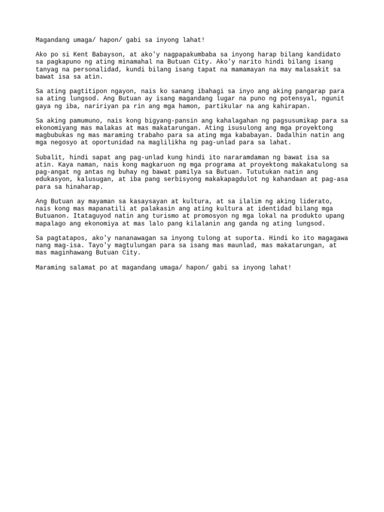 short_talumpati_sample_FIL10 | PDF