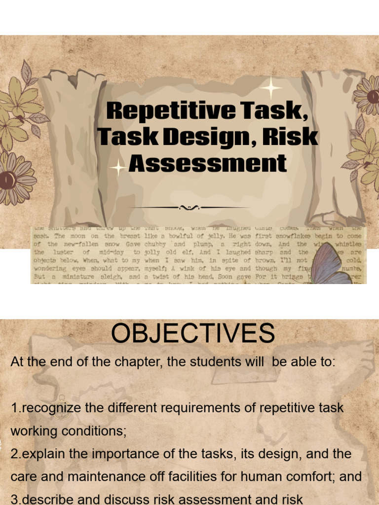 Repetative Task Task Design Risk Assessment 20240321 202043 0000 | PDF ...