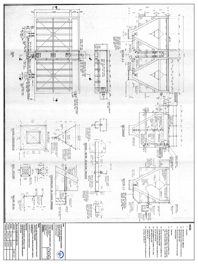 Treatment Works - Sedimentation Tanks | PDF
