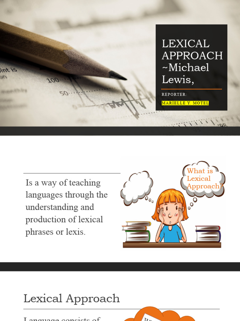 Lexical Approach | Download Free PDF | Vocabulary | Word