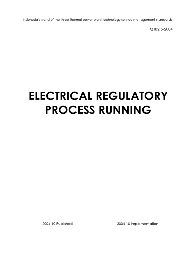 Manual Book Turbin Generator 1 | PDF | Transformer | Rectifier
