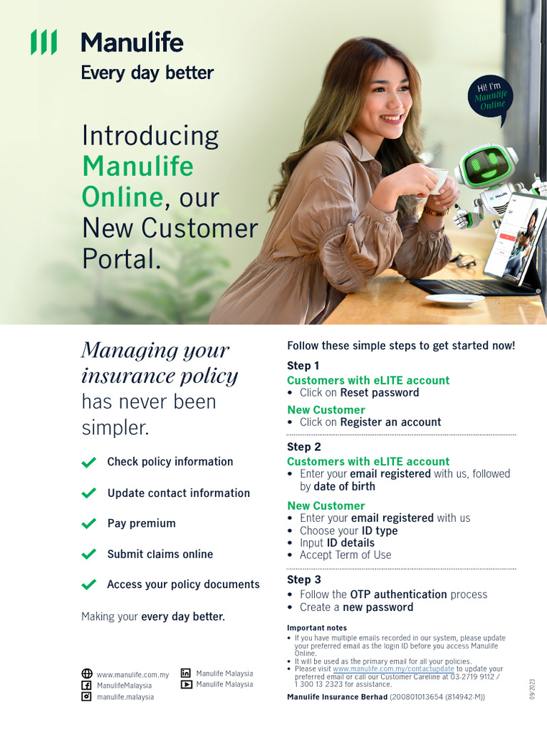 4-In-1 - Manulife Online Flyer - 270923 FA | PDF