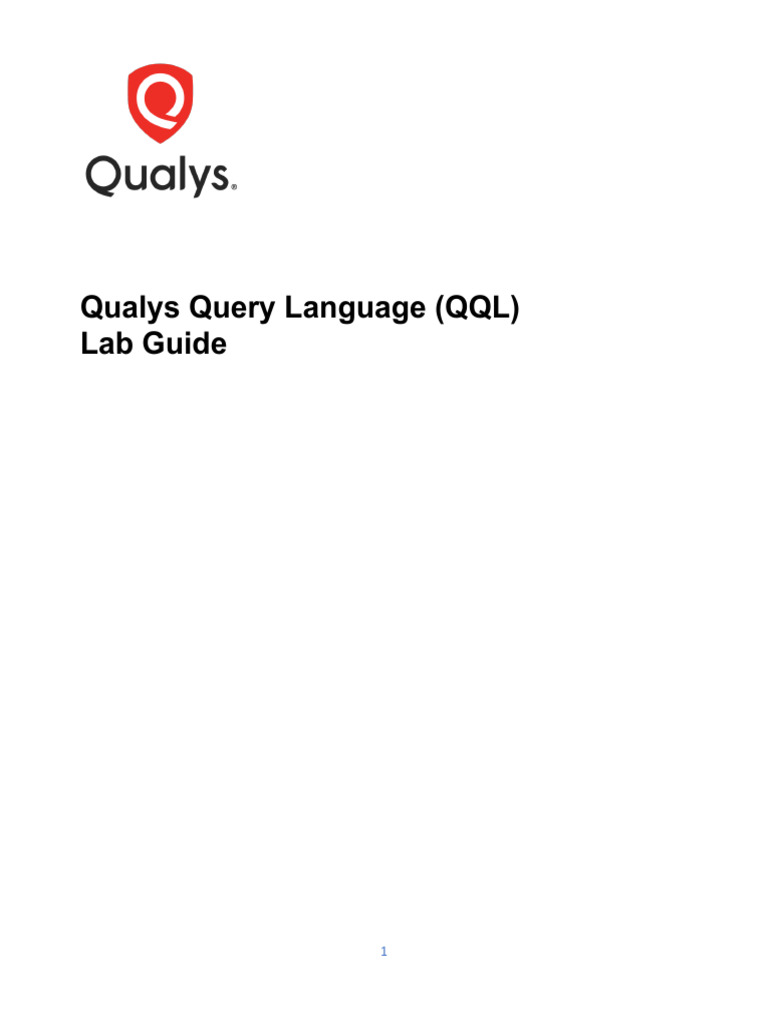 QQL Lab Guide - V8 | PDF | Icon (Computing) | Databases