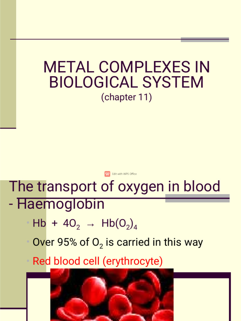 Chapter 11 - Biology-1 477 | PDF | Hemoglobin | Blood