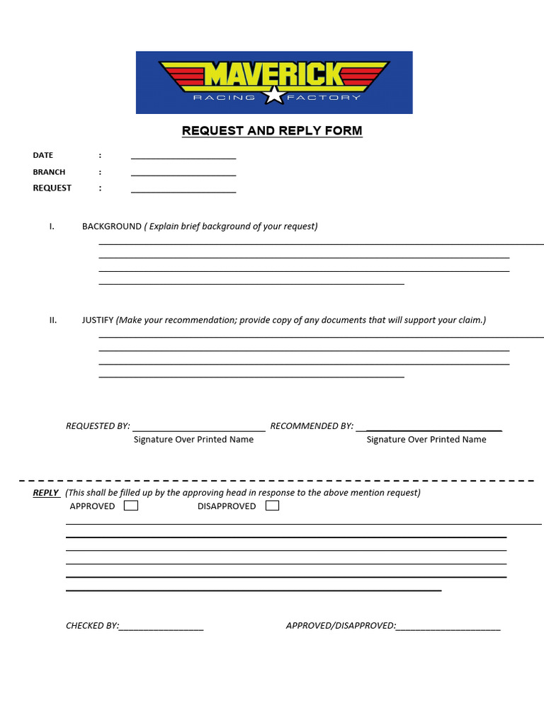 RnR form | PDF