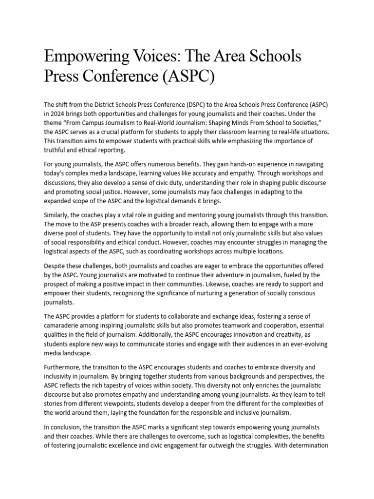 Empowering Voices | PDF