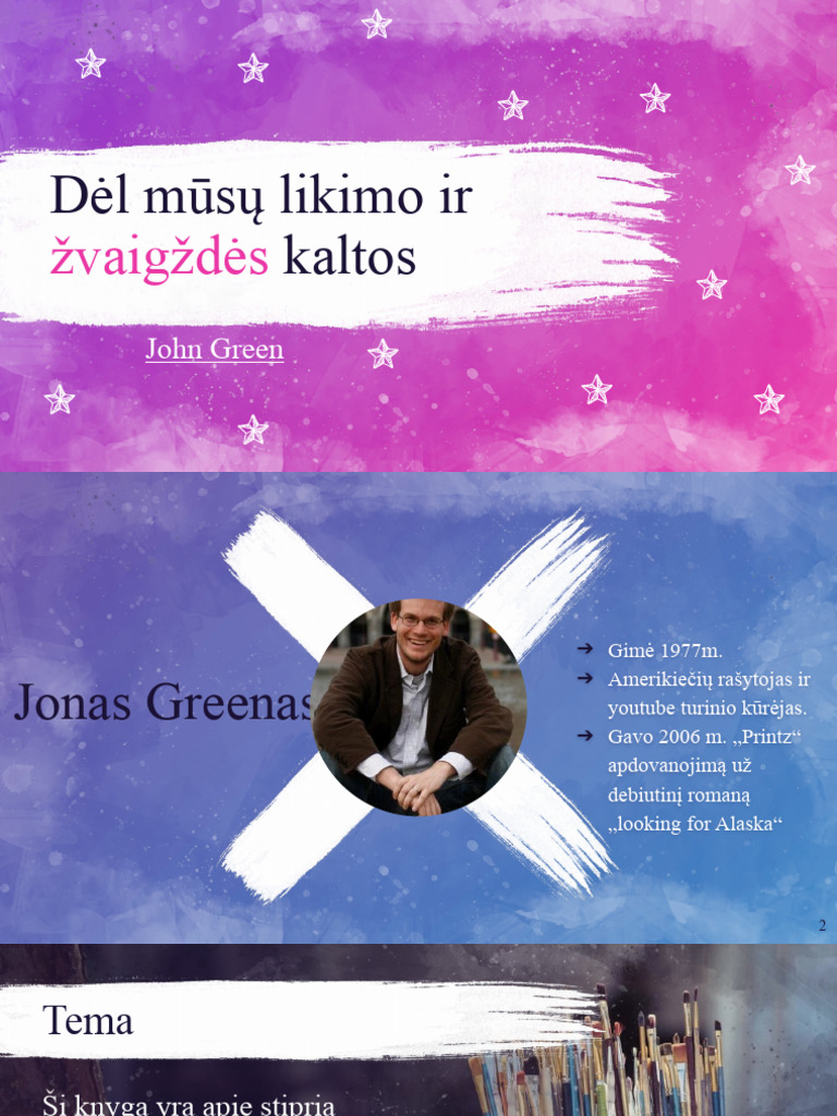 Del Musu Likimo Ir Zvaigzdes Kaltos | PDF