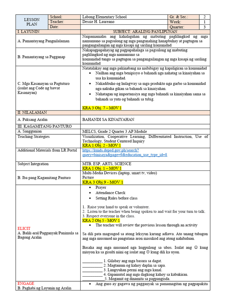 AP - LP Bahandi Sa Kinaiyahan | PDF