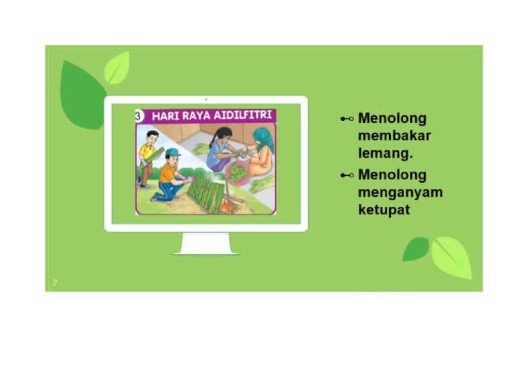 Cara Erat Perpaduan Semasa Hari Raya Moral Tahun 4 | PDF