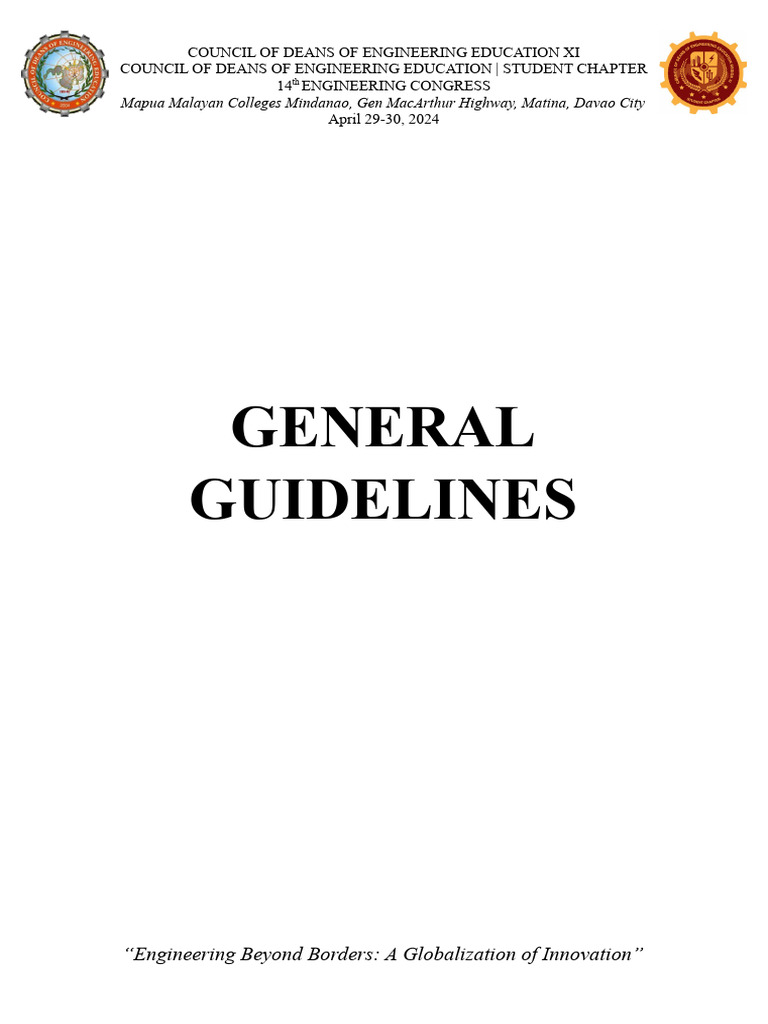 CODEE-XI-2024-Guidelines-as-of-March-19-2024 | PDF