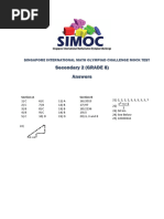 SMC 2023 Questions and Solutions | PDF | Circle | Mathematics