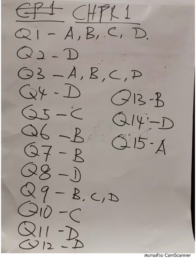 Answer Knowledge Check | PDF