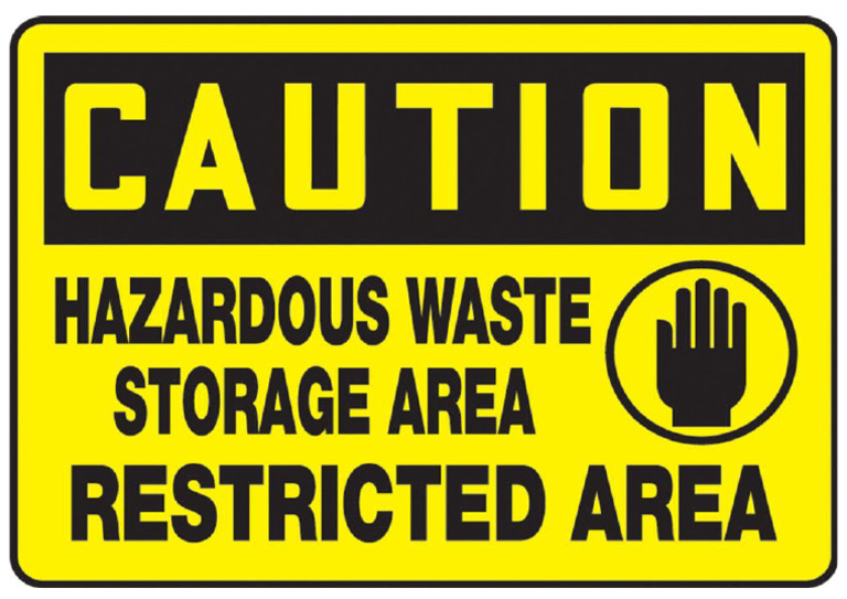 Haz Waste Signs | PDF