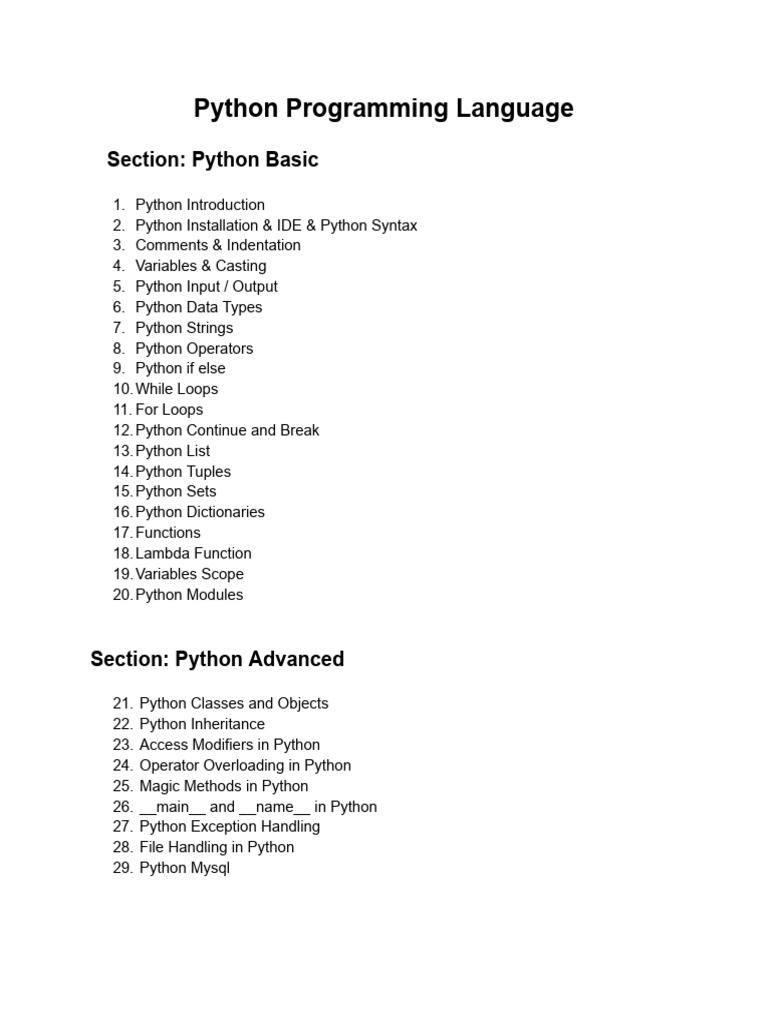 Learning Python Is Easy Now Pdf Python Programming Language