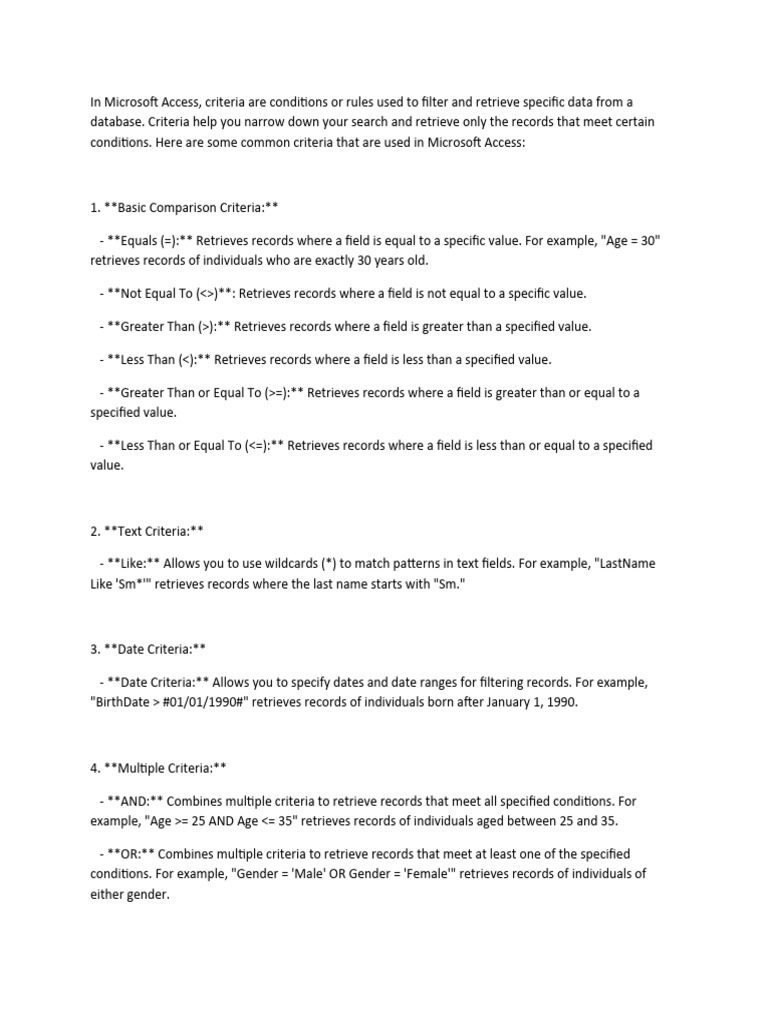 In Microsoft Access Ac-WPS Office | PDF