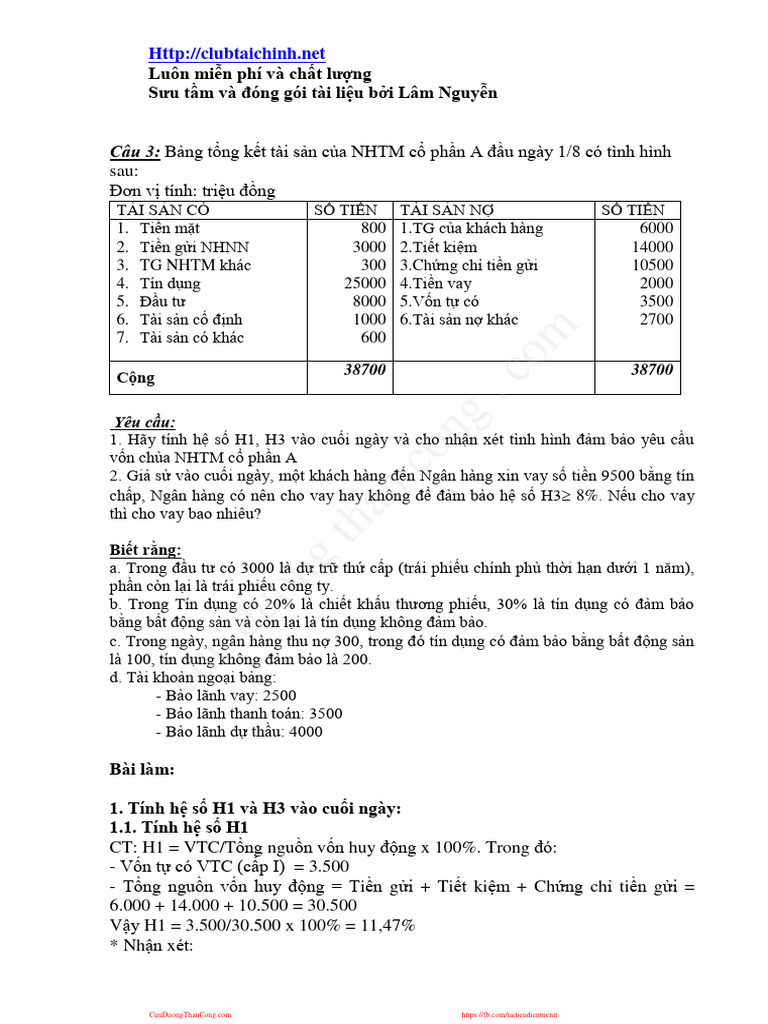 Quan-Tri-Ngan-Hang-Thuong-Mai - Tran-Huy-Hoang - 2-Bai-Mau-Co-Dap-An-Qtnh - (Cuuduongthancong ...