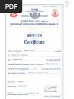 Nepalese Mark Sheet Model | PDF | Nepal