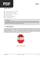 Technical Datasheet Sensor O2 LS (6809630) | PDF | Ethylene | Humidity