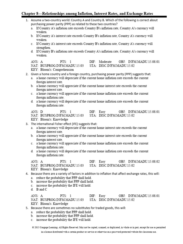 IFM12e Ch08 | PDF | Currency Appreciation And Depreciation | Exchange Rate