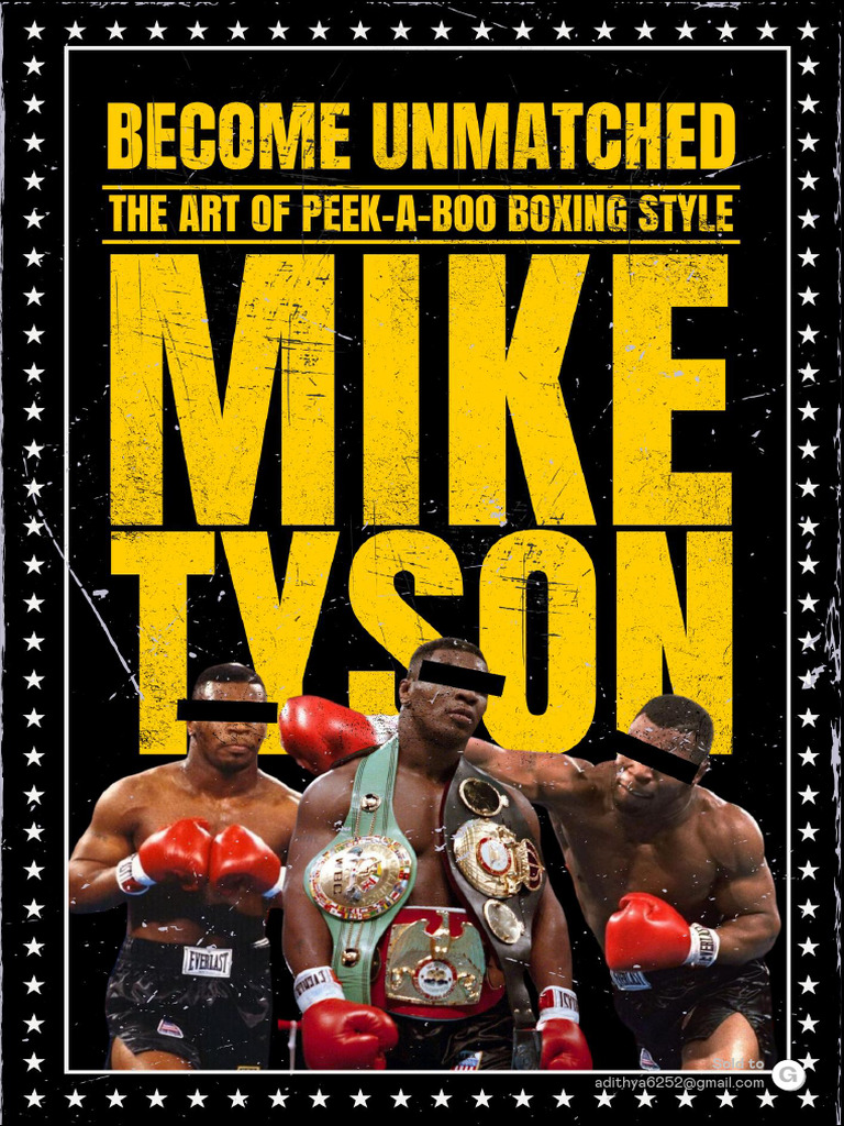 The Art of Peek-A-Boo/ Mike Tyson | PDF | Mixed Martial Arts | Mike Tyson