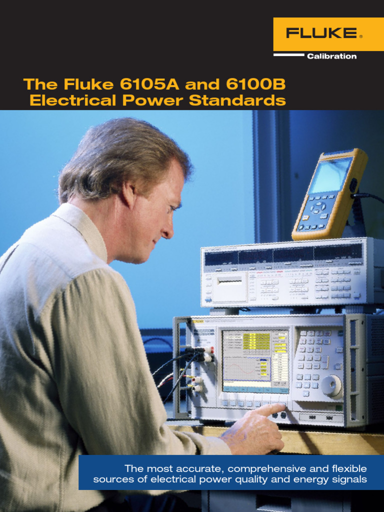 The Fluke 6105A and 6100B Electrical Power Standards | PDF ...