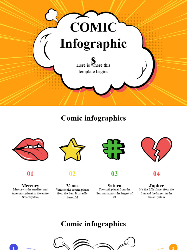 Comic Infographics | PDF | Planets | Solar System