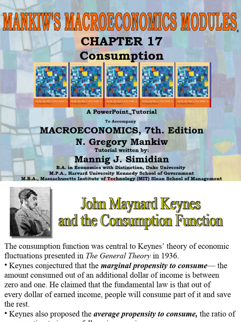 Mankiw 7e Chapter17 | PDF