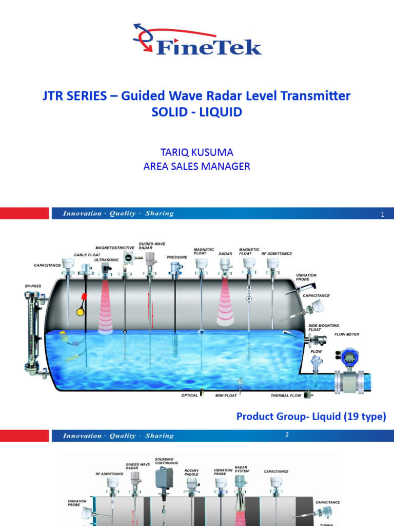 FineTek JTR Series Product Persentation - Tariq | PDF | Electromagnetic Radiation | Wireless