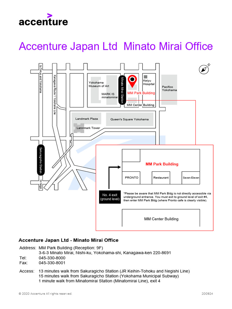 Accenture Japan Yokohama Office Details | PDF