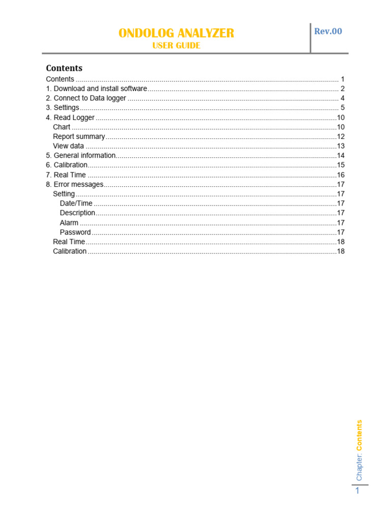 Ondolog Analyzer User Guide | PDF | System Software | Computing
