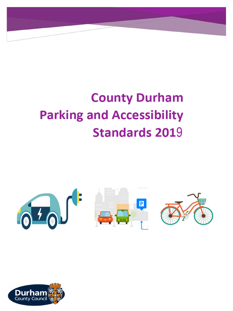 County Durham Parking and Accessibility Standards 2019 | PDF | Parking ...
