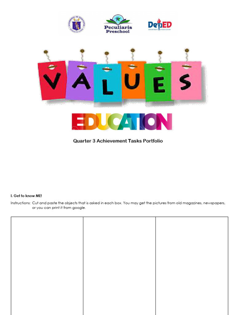q3 Val Ed Portfolio | PDF