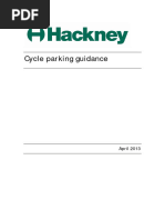 Cycle Parking Design Guide | PDF | Parking | Bus