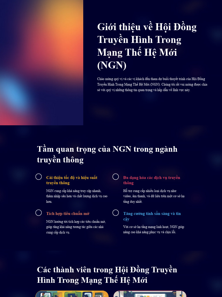Gioi Thieu Ve Hoi DJong Truyen Hinh Trong Mang The He Moi NGN | PDF