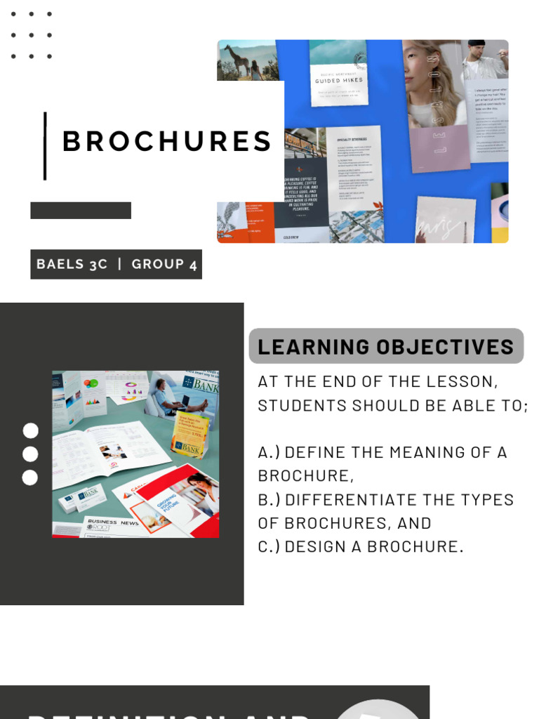 3C Group4 Brochures | PDF | Promotion And Marketing Communications | Human Communication