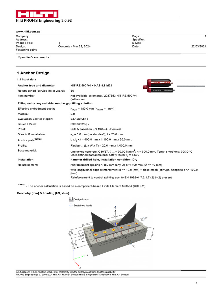 HILTI Concrete Draft - Mar 22, 2024 | PDF | Building Engineering ...