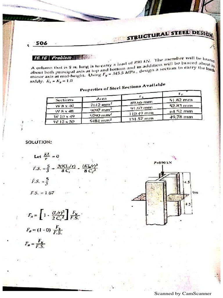 Column and Other Compression Members | PDF