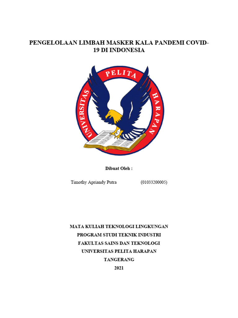 Makalah Teknik Lingkungan UPH | PDF