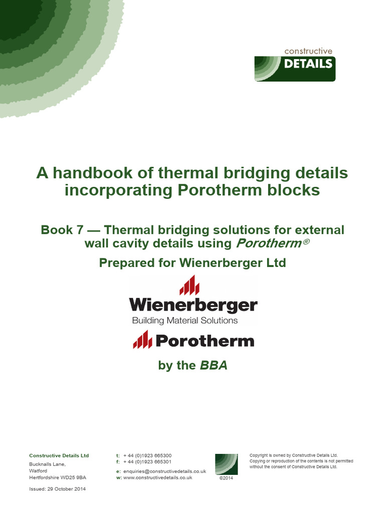 BRICK Book7 | PDF | Building Insulation | Wall