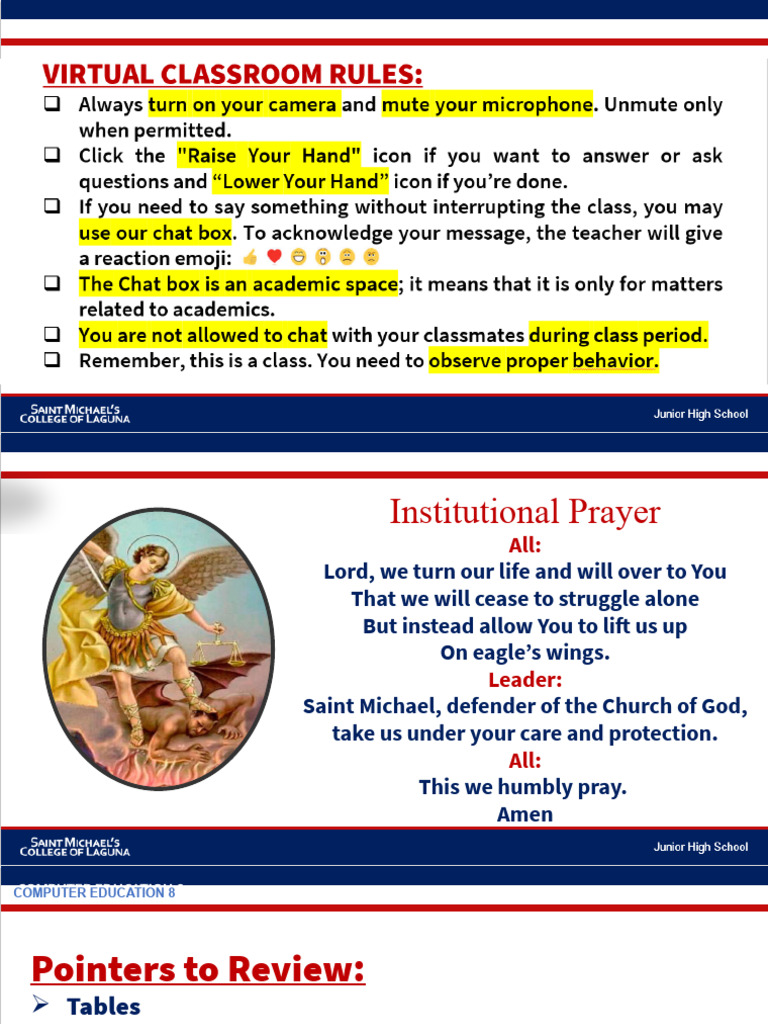 Institutional Prayer and Computer Education | PDF | Microsoft Excel ...