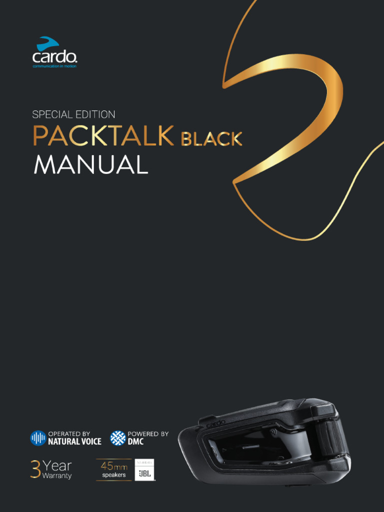 Packtalk Black Manual Es | PDF
