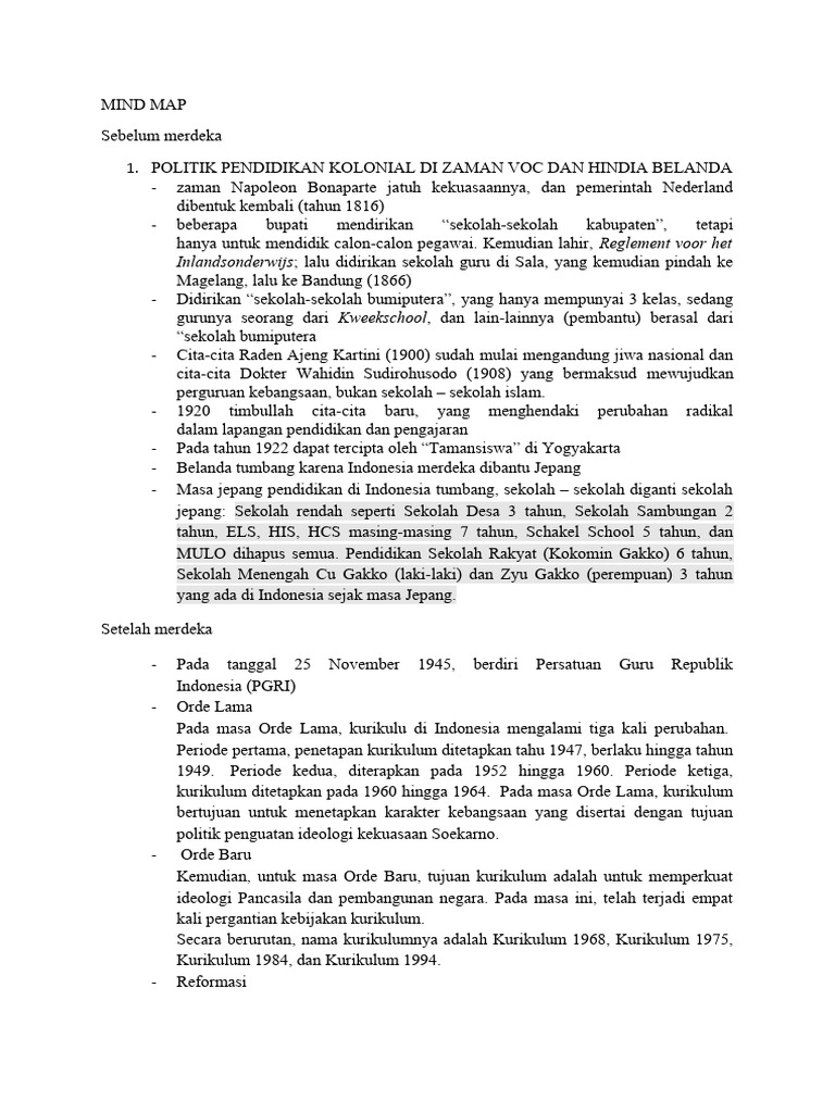 Mind Map Filsof | PDF