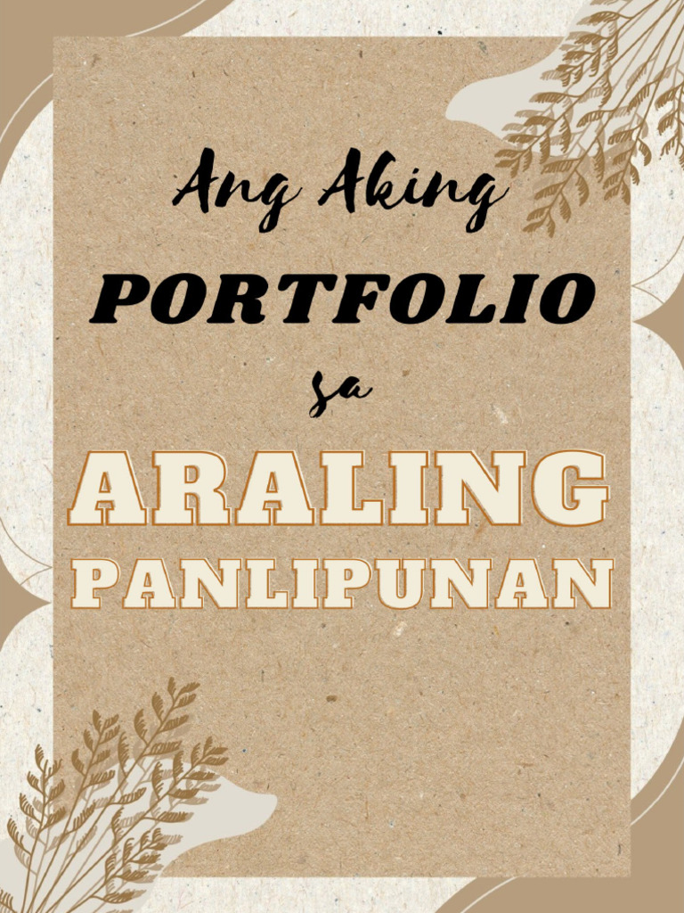Portfolio in AP 4th 7dahlia | PDF