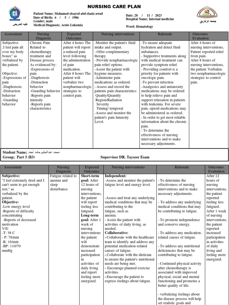 Lupus Care Plan | PDF
