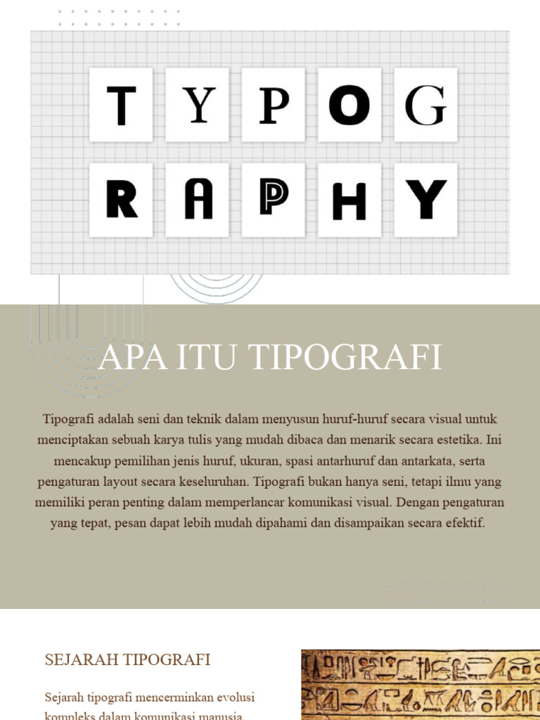 1 Tipografi Dasar | PDF