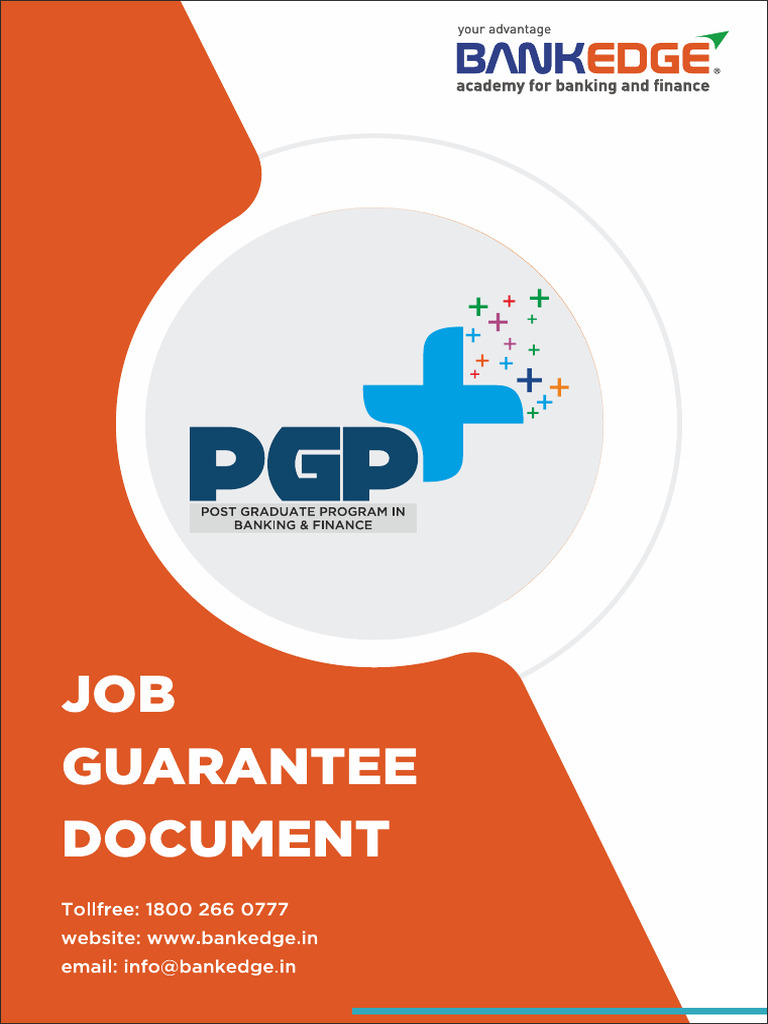 Job Guarantee Brochure PGP - V02a | PDF