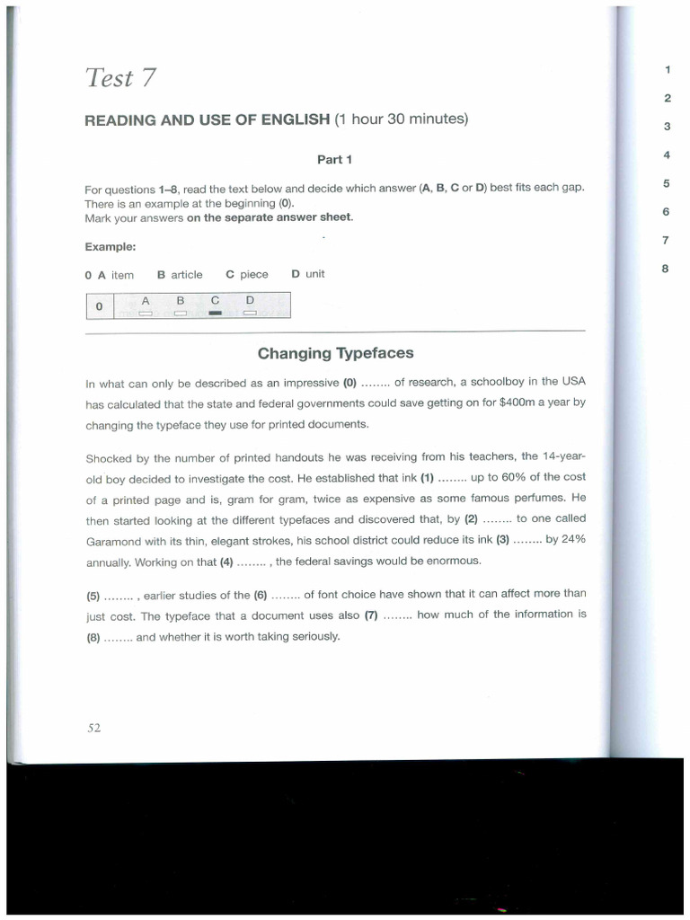 Test 7 | PDF